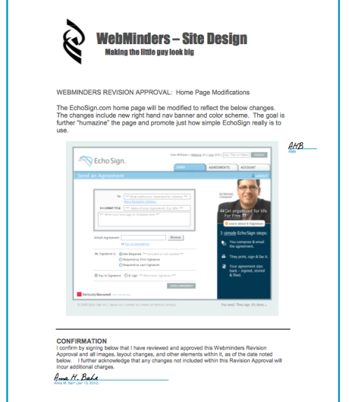 EchoSign Review – Electronic Signatures Made Easy